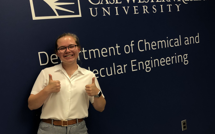 Graduation Spotlight: Maddy Vales | Case School of Engineering | Case Western Reserve University